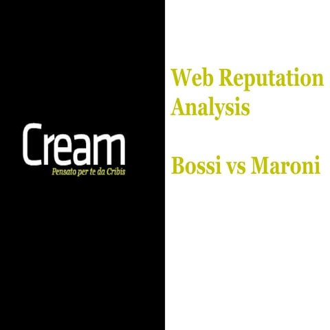 Cream bossi vs maroni 20120119 | PDF