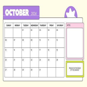 Cream Cute Watercolor Minimalist October 2024 Calendar.pdf