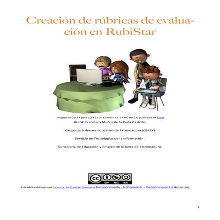 Cómo crear rubricas en Rubistar | PDF