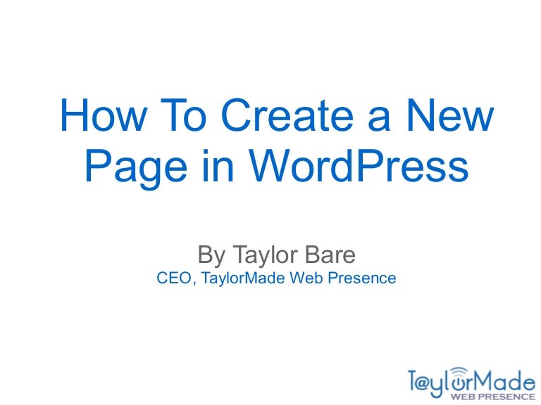 how-to-create-a-new-page-in-wordpress