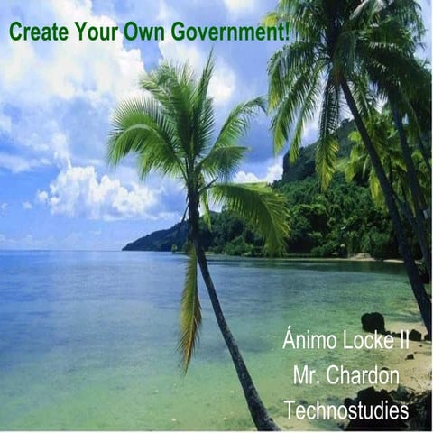 Create Your Own Government! Powerpoint4 | PPT