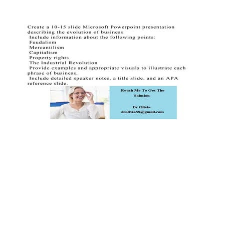 Create a 10-15 slide Microsoft Powerpoint presentation describing th.docx