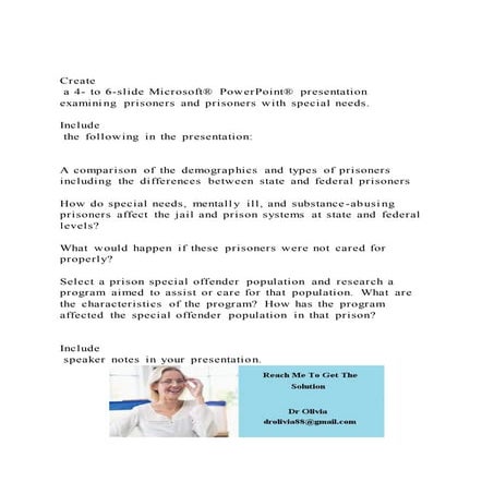 Create a 4- to 6-slide Microsoft® PowerPoint® presentation exa | PDF