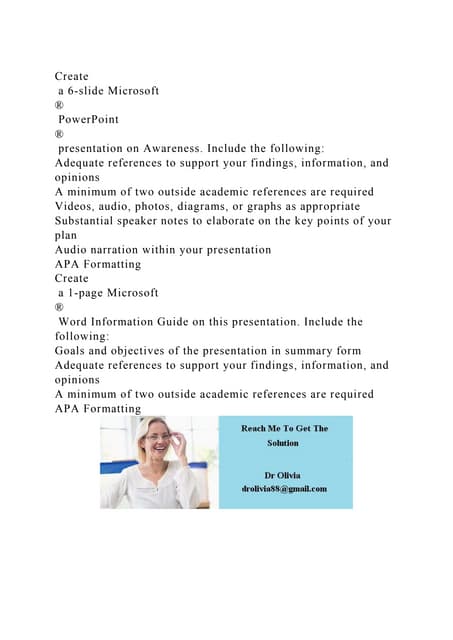 Create a PowerPoint presentation with 12 to 15 slides that addresses.docx