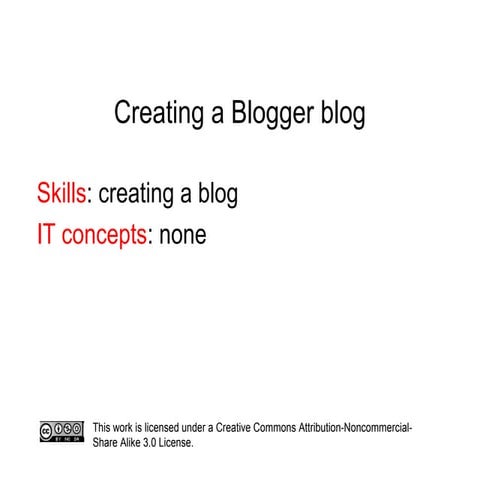 Createablog | PPT