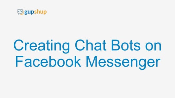 Bot Messenger Facebook Development | PDF | Social Networking | Internet