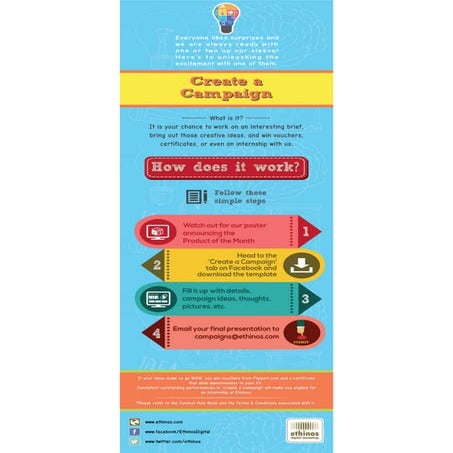 Create a campaign contest document | PDF