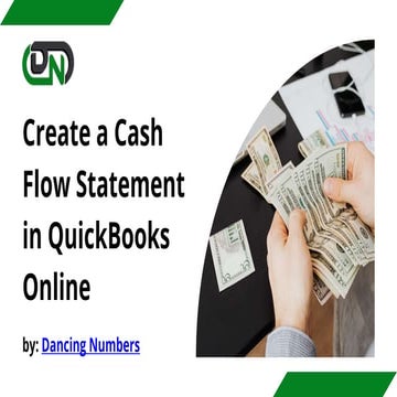 Create a Cash Flow Statement in QuickBooks Online | PPT