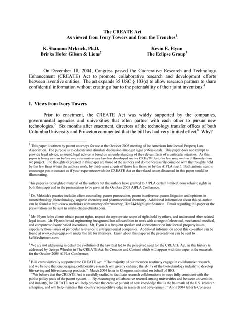 Material Transfer Agreements | PDF