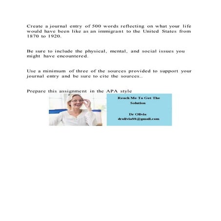 Create a journal entry of 500 words reflecting on what your life wou | DOCX