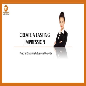 Create a Lasting Impression | PPTX
