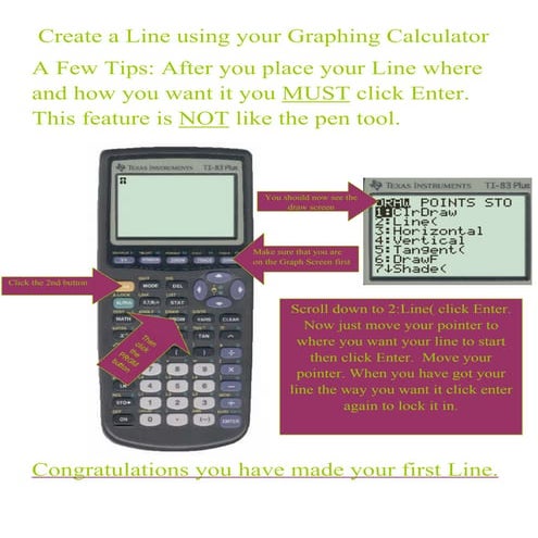 Recall A Graph On Your Graphing Calculator | PDF