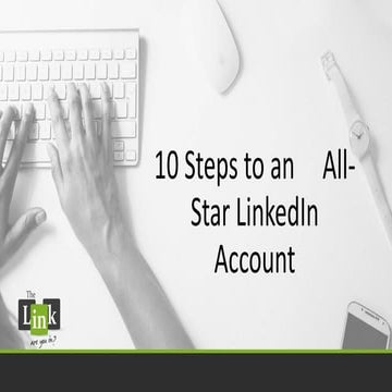 Create an all star LinkedIn profile | PPT