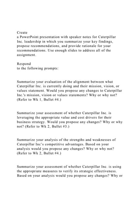 Create A PowerPoint Presentation With Speaker Notes For Caterp docx create-a-powerpoint-presentation-with-speaker-notes-for-caterp-docx