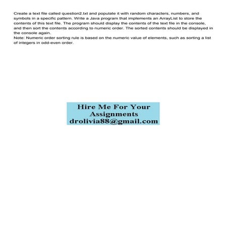 Create a text file called question2txt and populate it with.pdf