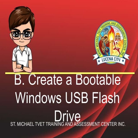create bootable.pptx