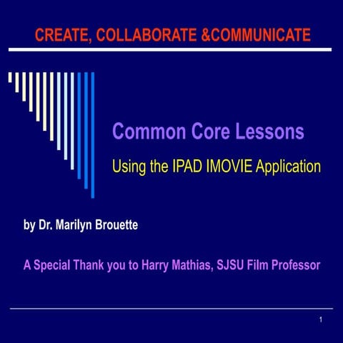 Create, communicate and collaborate ccis2013 | PPT