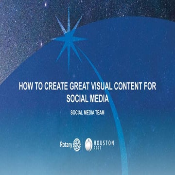 Create Great Visual Content | PPT