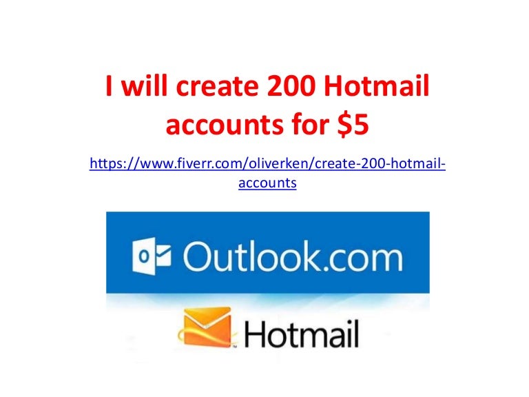 Make A Hotmail Account Bdapass