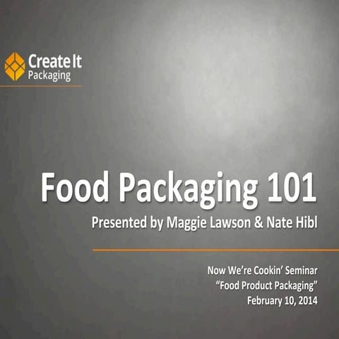 Food Packaging 101 | PDF