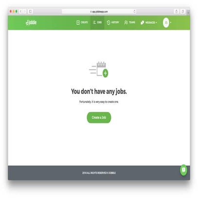 Create a Job With Jobble | PDF