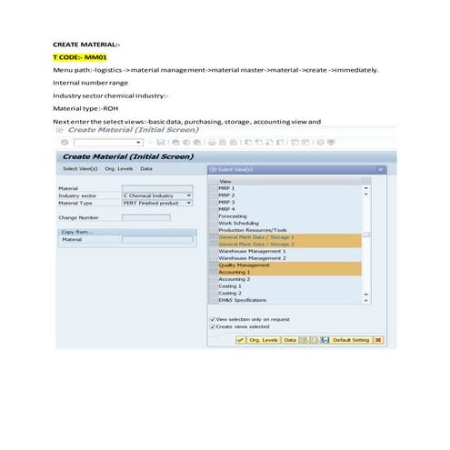 Create material | PDF