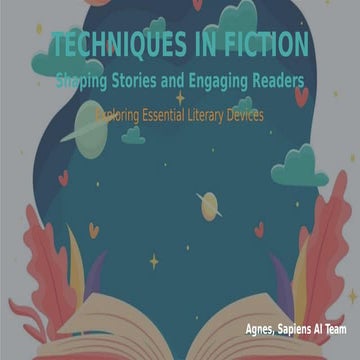 Create PPT on Techniques in Fiction (1).pptx