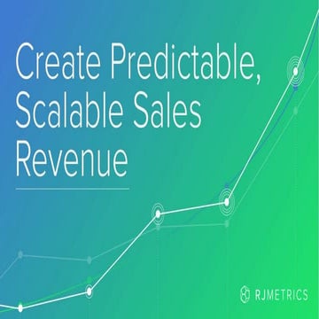 Create Predictable, Scalable Sales Revenue | PPT