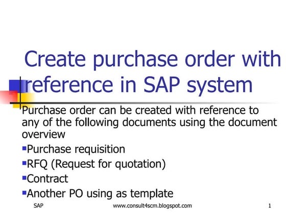 Basics Of Procurement Process | PPT