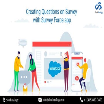 Create Questions with Survey force App | PPTX | Internet | Computing