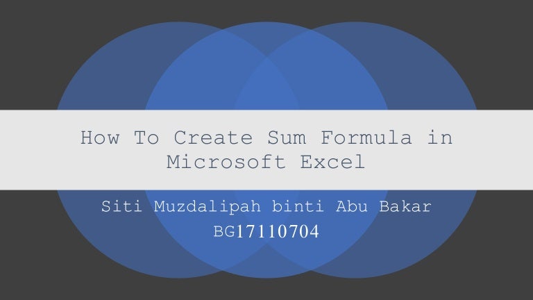 how-to-create-sum-formula-in-microsoft-excel-2016