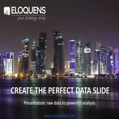 Create the perfect data slide | PPT