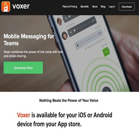 Create Your Tribe with Voxer | PPTX