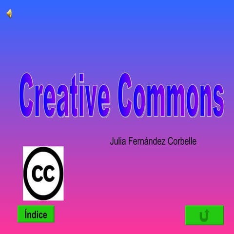 Tipos de licencias de creative commons | DOCX