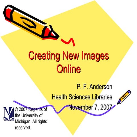 Creating New Images Online | PPT