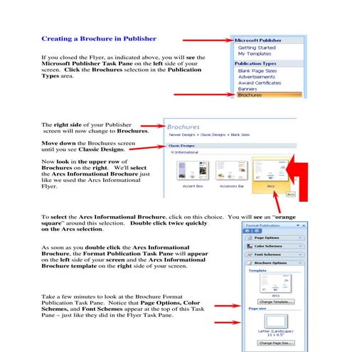 Publisher 2007 tutorial | PDF