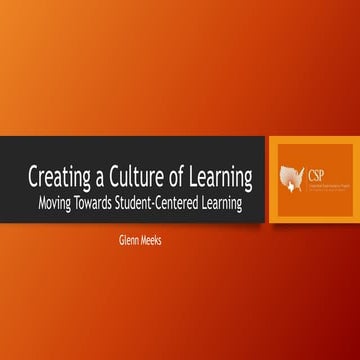 Creating a Culture of Learning | PPTX