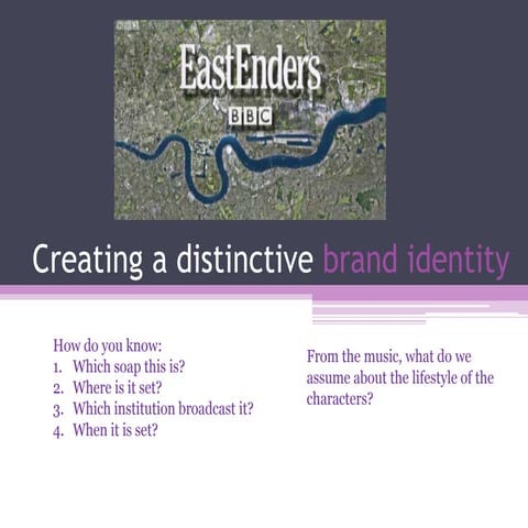 Creating a distinctive brand identity | PPTX | History | Genres