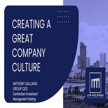 Creating a Great Company Culture | PDF