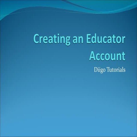 Setting up student accounts tutorial (pbworks) | PPT