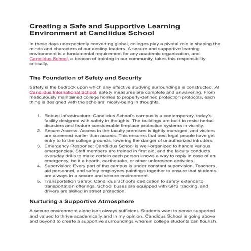 Creating a Safe and Supportive Learning Environment at Candiidus School.pdf