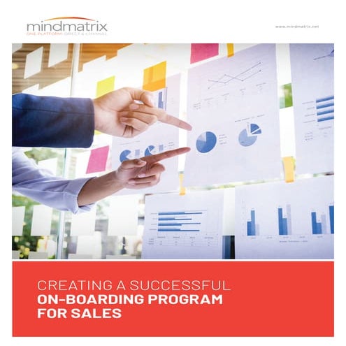 Creating a Successful Onboarding Program for Sales | PDF