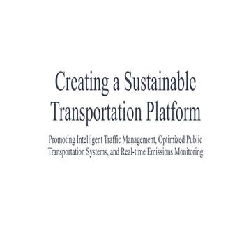 Creating a Sustainable Transportation Platform.pptx