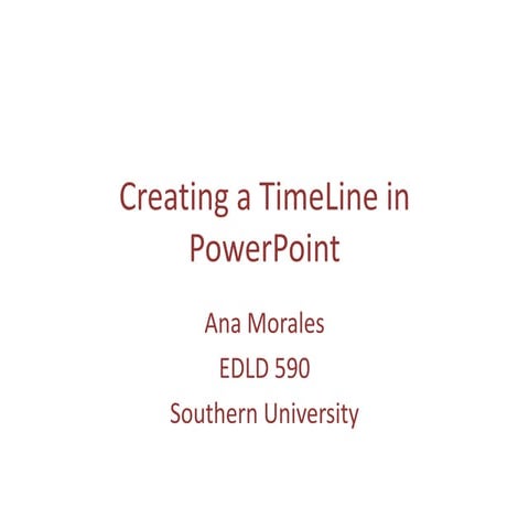 How to Create a Timeline in PowerPoint｜Step-by-Step Guide | PPTX