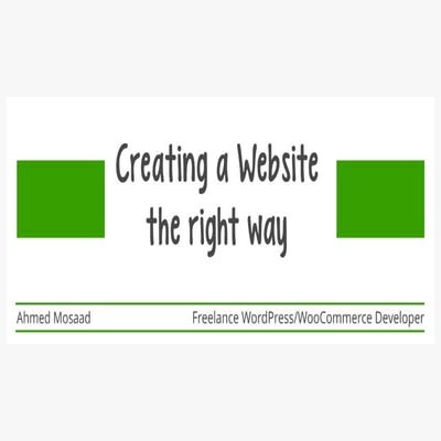 Creating a website the right way | PDF