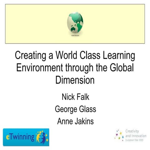 Creating a world class learning environment | PPT