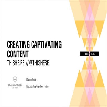 Creating captivating content | PPT