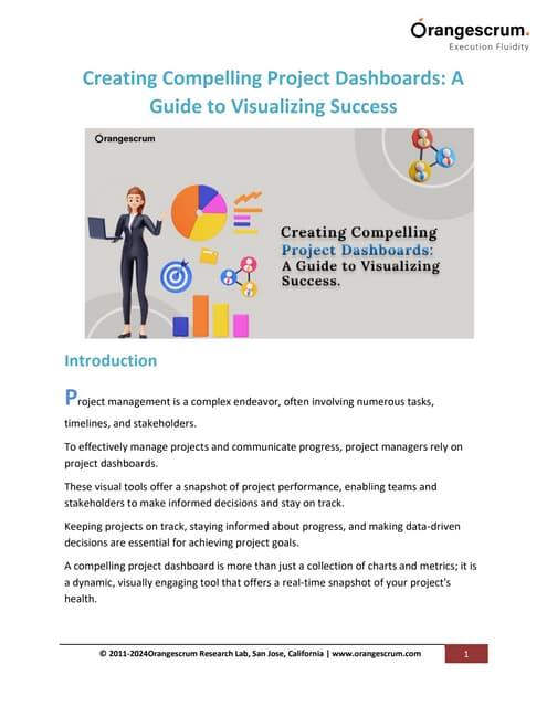 Creating Compelling Project Dashboards: A Guide to Visualizing Success ... Creating Compelling Project Dashboards: A Guide to Visualizing Success ...