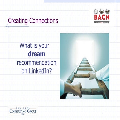 Imagine Your Ideal LinkedIn Recommendation | PPT