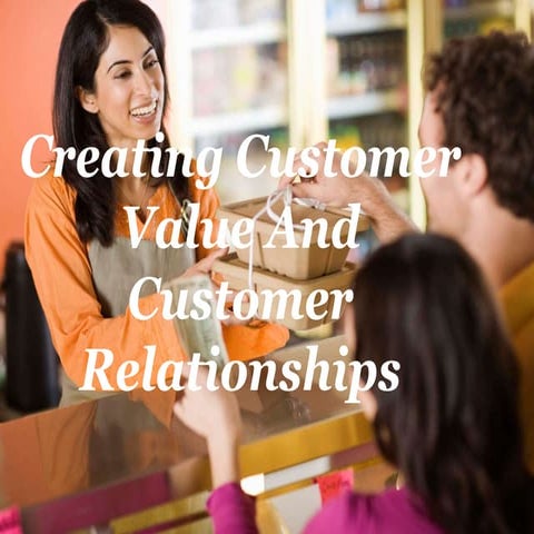 Creating customer value and customer relationships3 | PPTX | Marketing ...